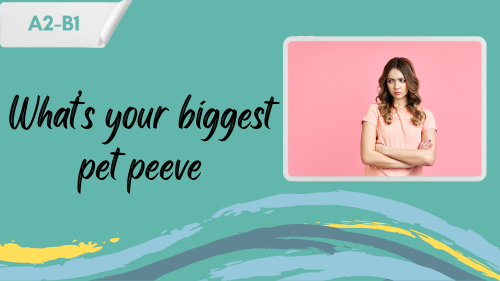 English lessons for A2 / B1 level • The English Flows