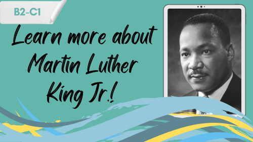The life and legacy of Dr. Martin Luther King Jr. Lesson Plan • The ...